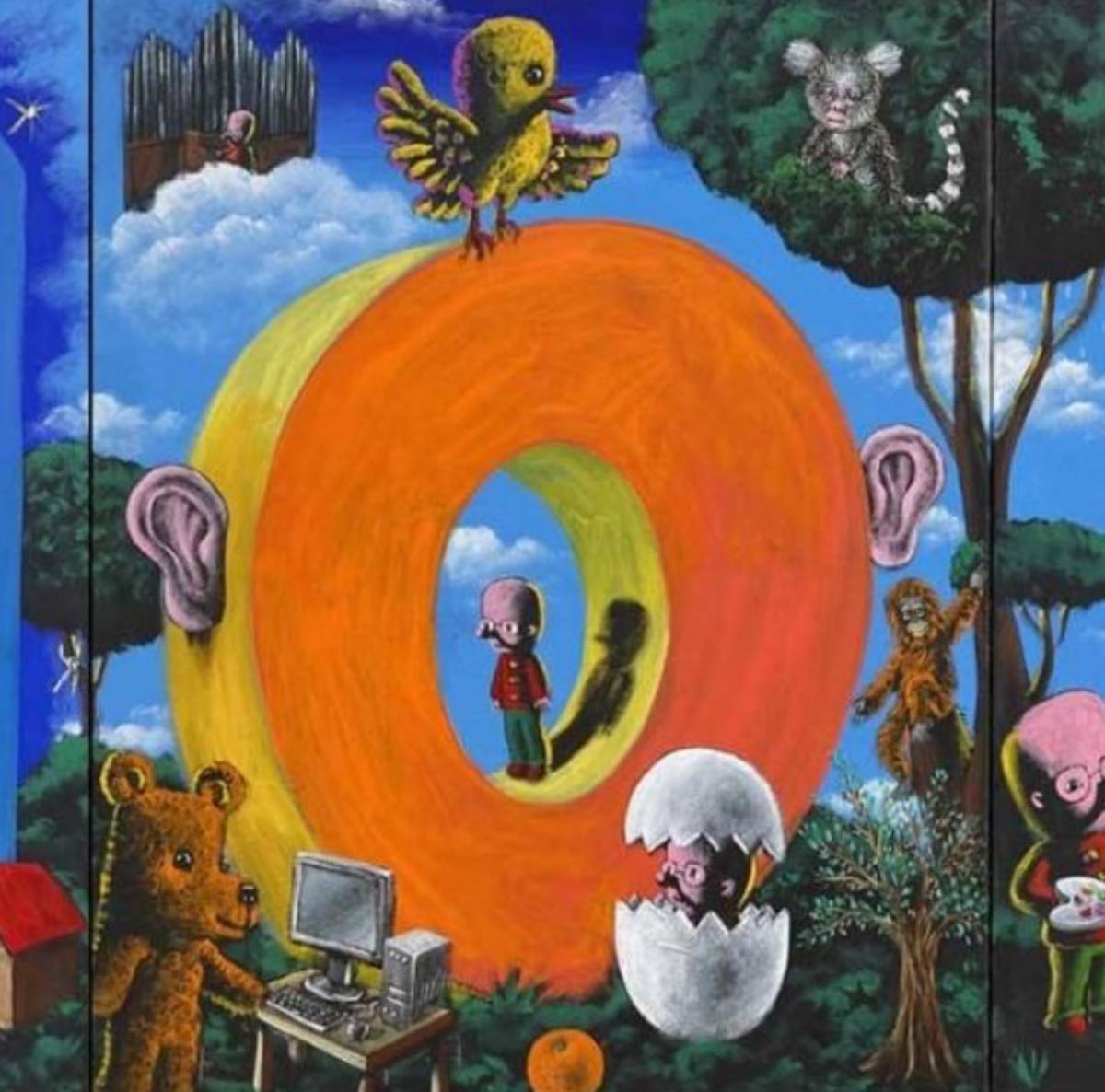 Patrick Moya expose son monde onirique au musée d'Agesci • Niort info